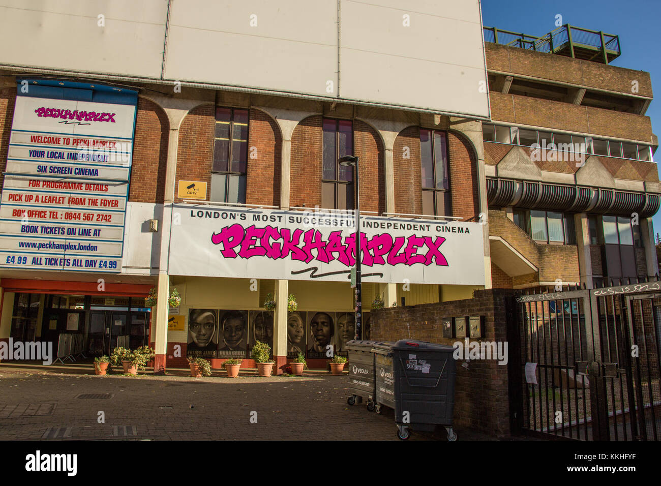 Peckham, London, UK. 1 December 2017. The Peckhamplex cinema, now home ...