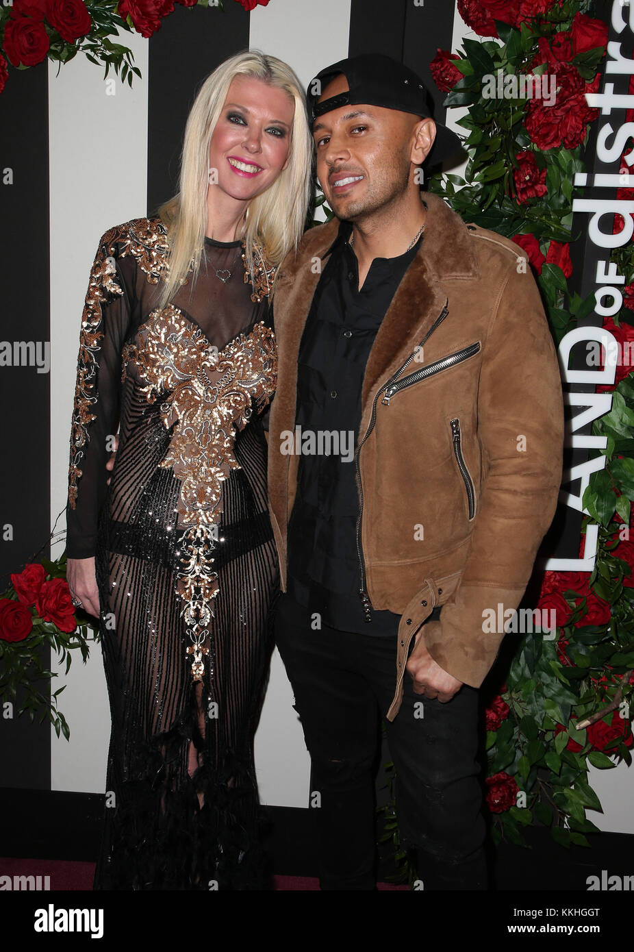 30 November 2017 - West Hollywood, California - Tara Reid, Ted Dhanik ...