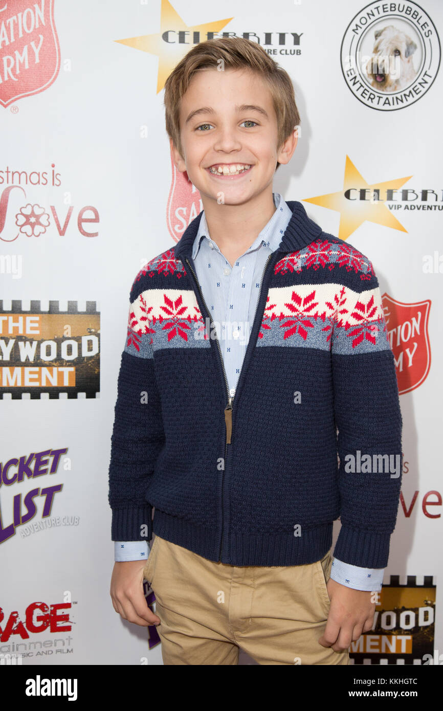 Los Angeles, California, USA. 30th Nov, 2017. Parker Bates attending ...