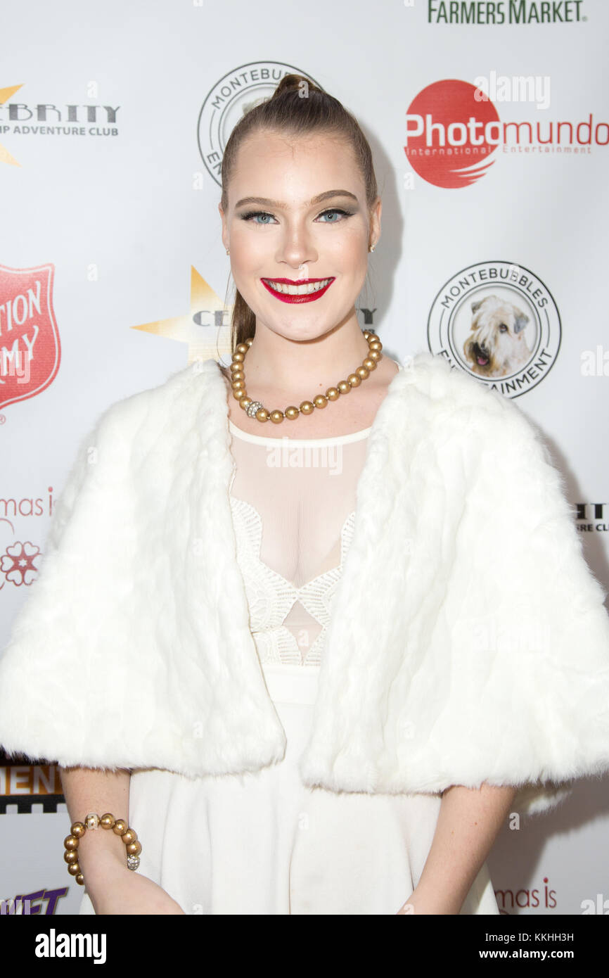 Los Angeles, California, USA. 30th Nov, 2017. Caroline Roman attending ...