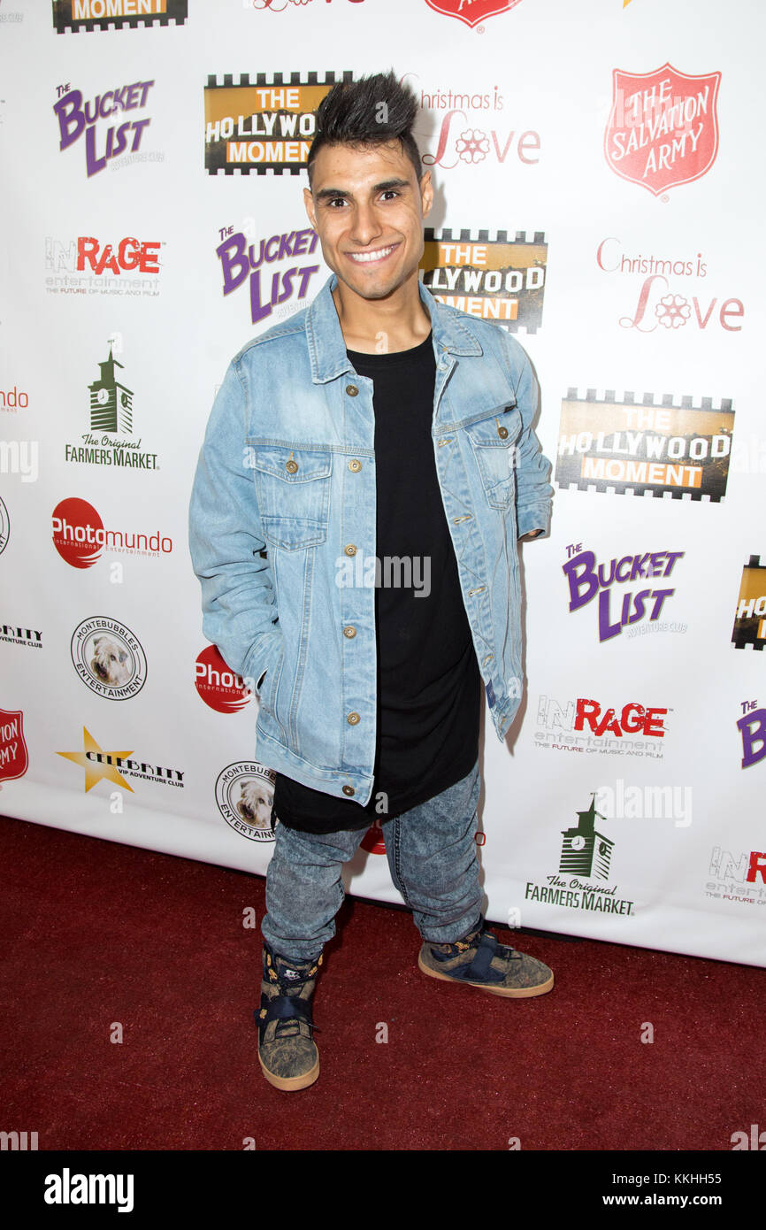 Los Angeles, California, USA. 30th Nov, 2017. Emmanuel Kelly attending ...