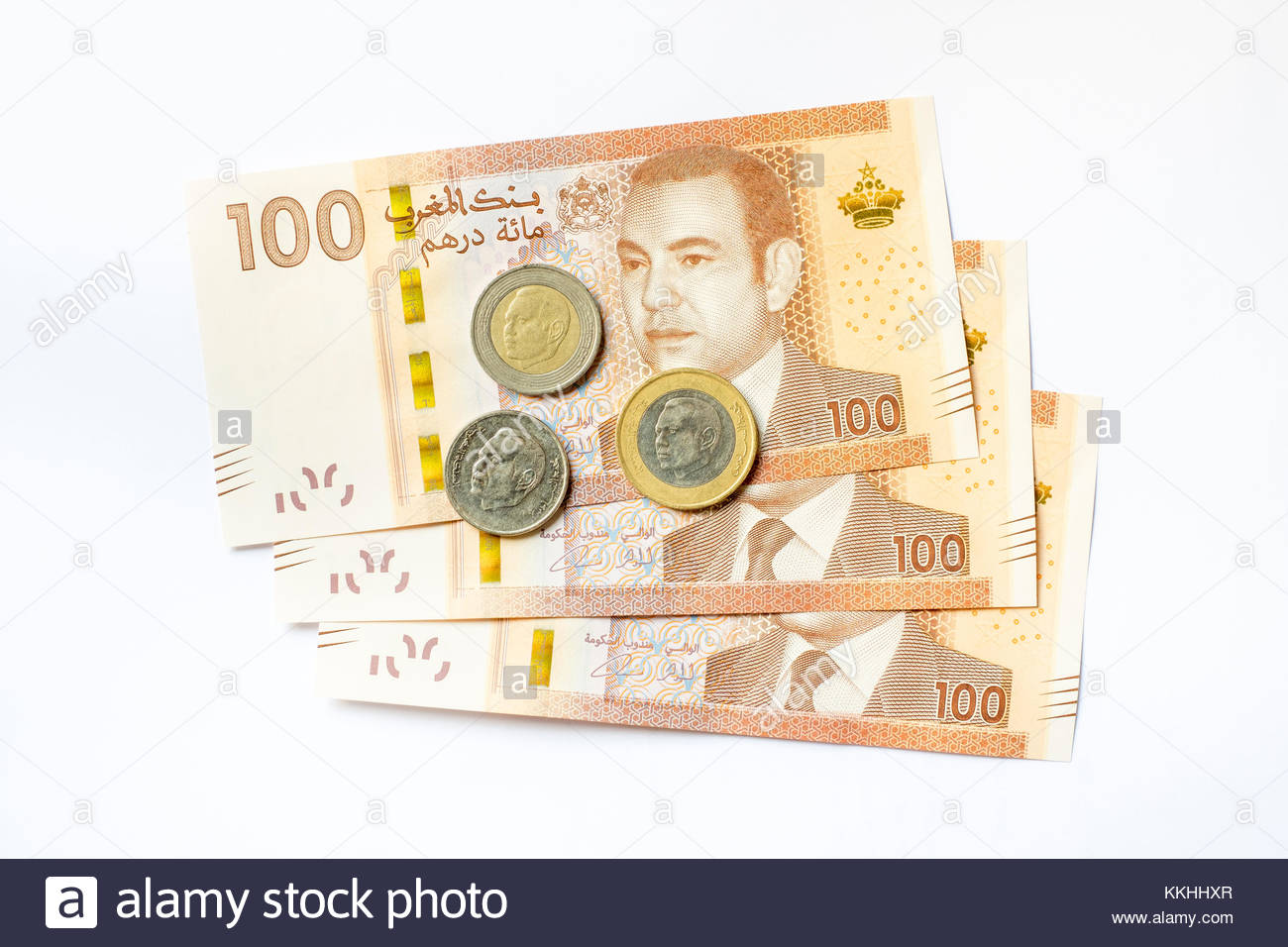 Currency Coins Morocco Dirham High Resolution Stock Photography and ...