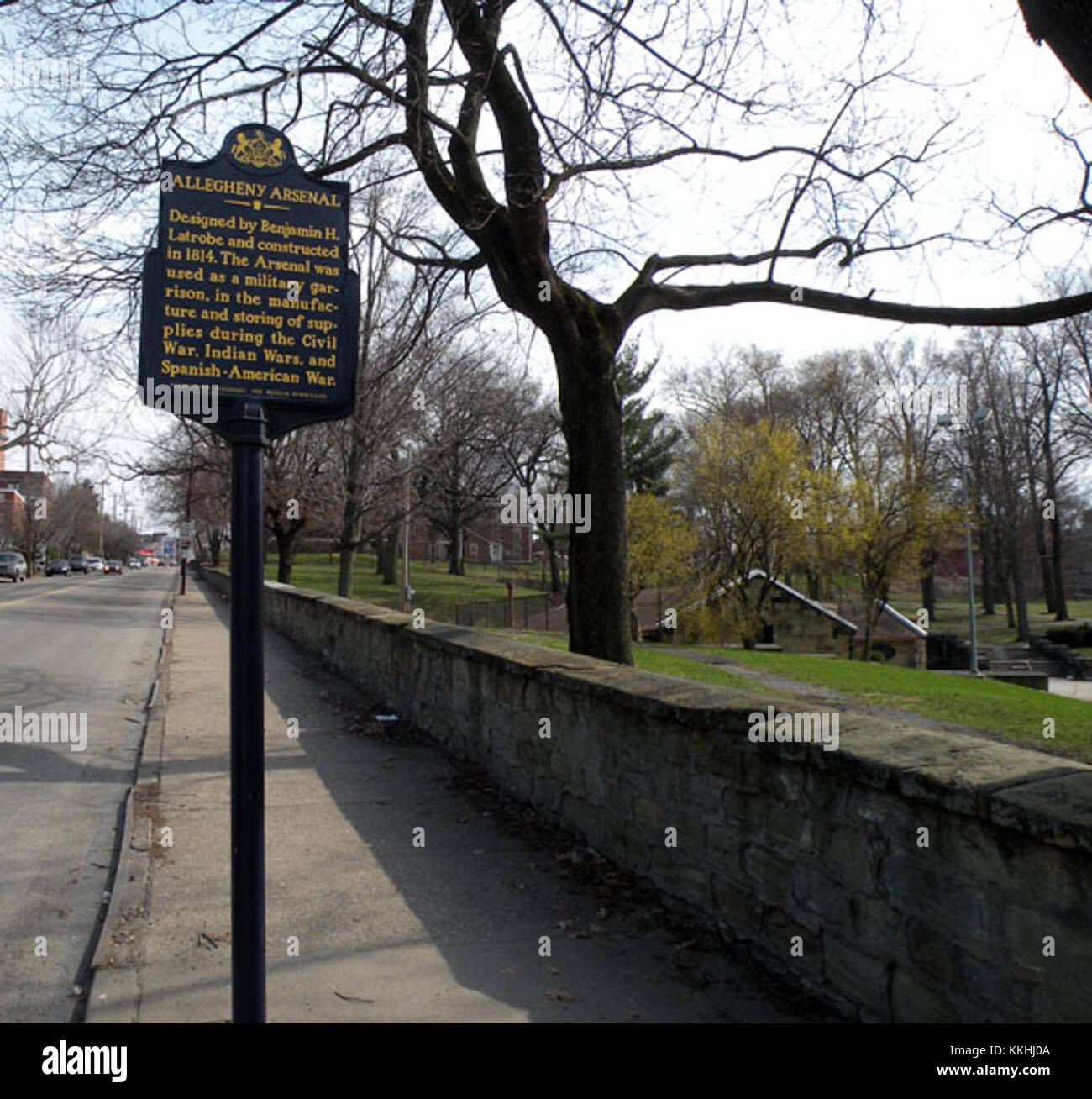 The Allegheny Arsenal was a major munitions manufacturing facility ...