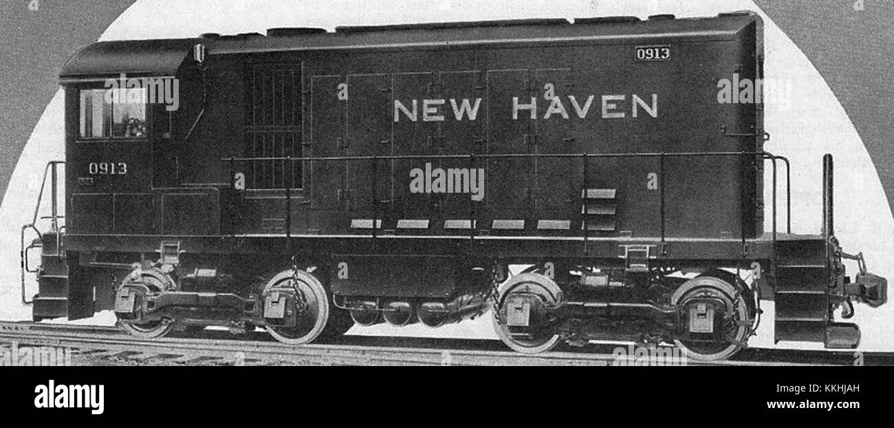The New Haven Alco HH600 is a type of diesel-electric locomotive used ...