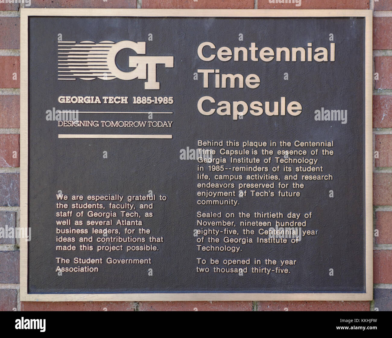 The Centennial Time Capsule at the Georgia Institute of Technology ...