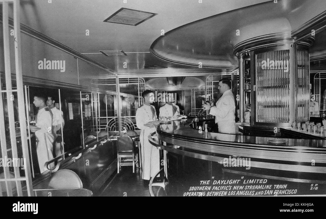 The Daylight lounge car is a type of passenger car used on trains ...