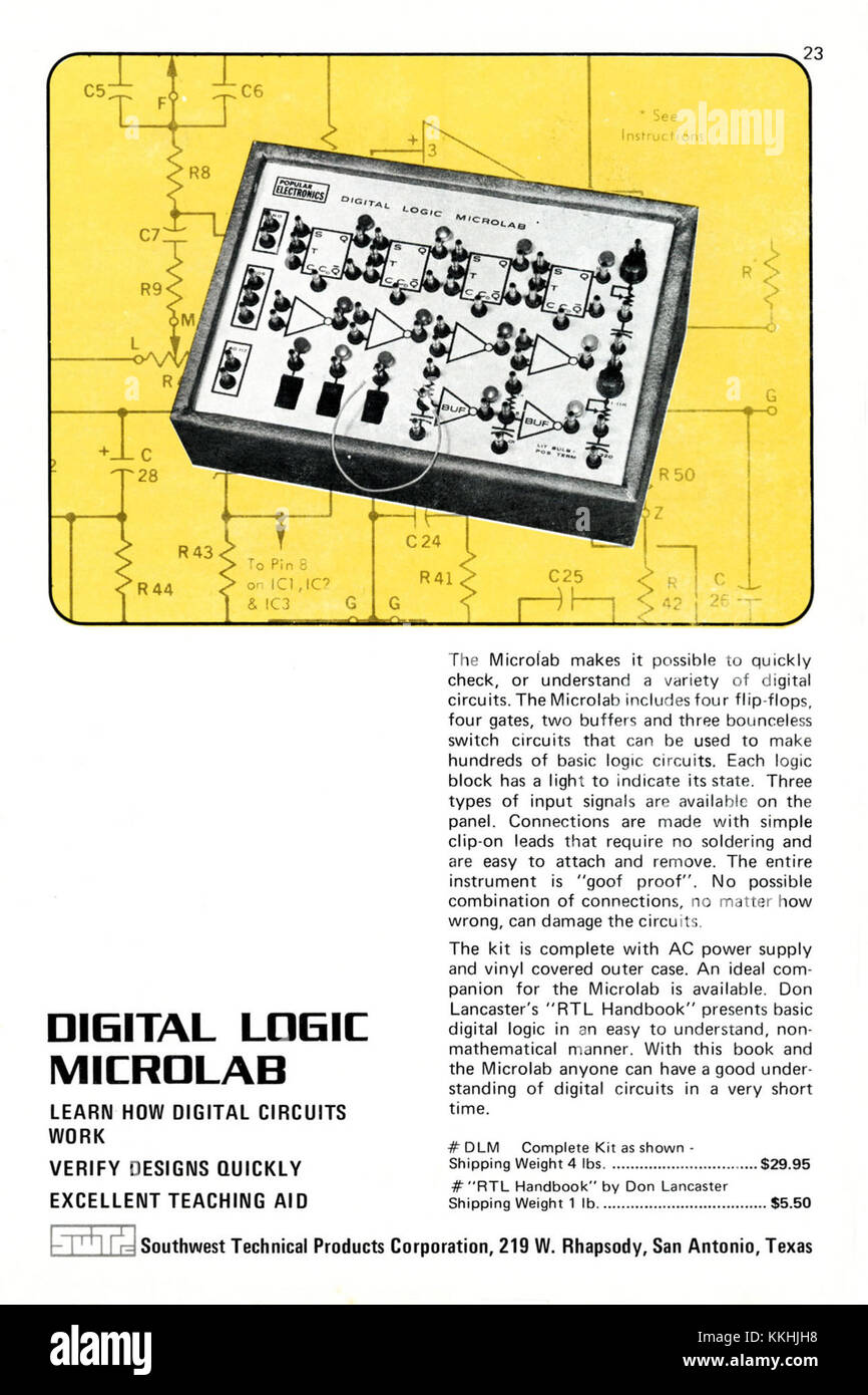 The SWTPC Catalog from 1972 provides detailed information on the ...