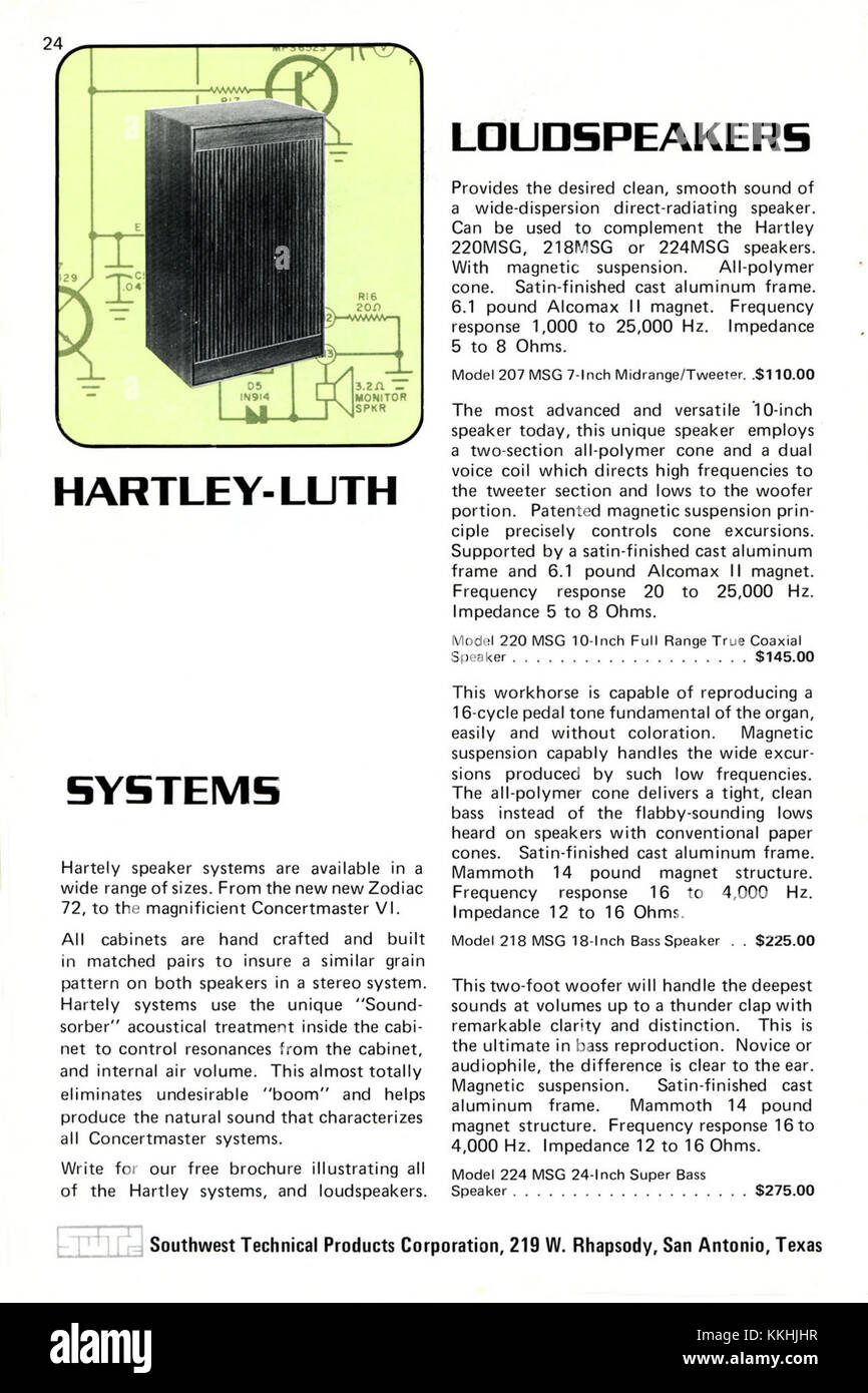 The SWTPC Catalog from 1972 provides a detailed look at the products ...