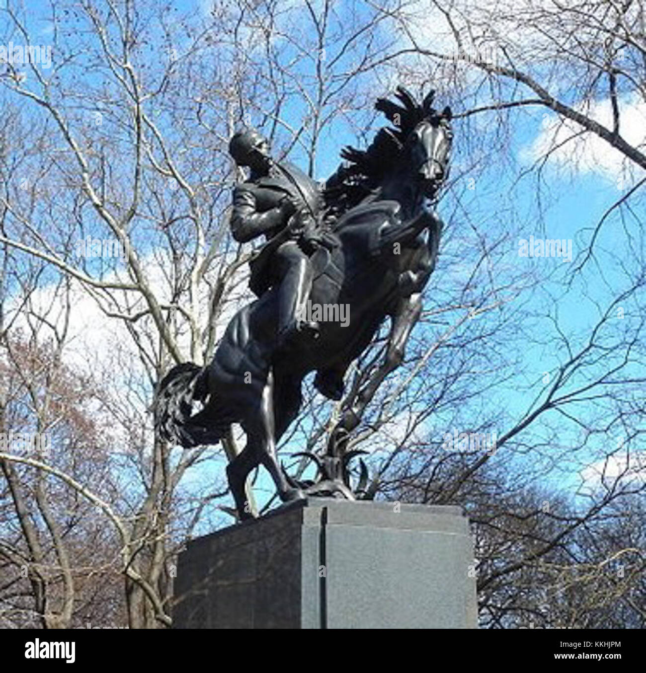 The statue of Jose Marti in Central Park, New York, honors the Cuban ...
