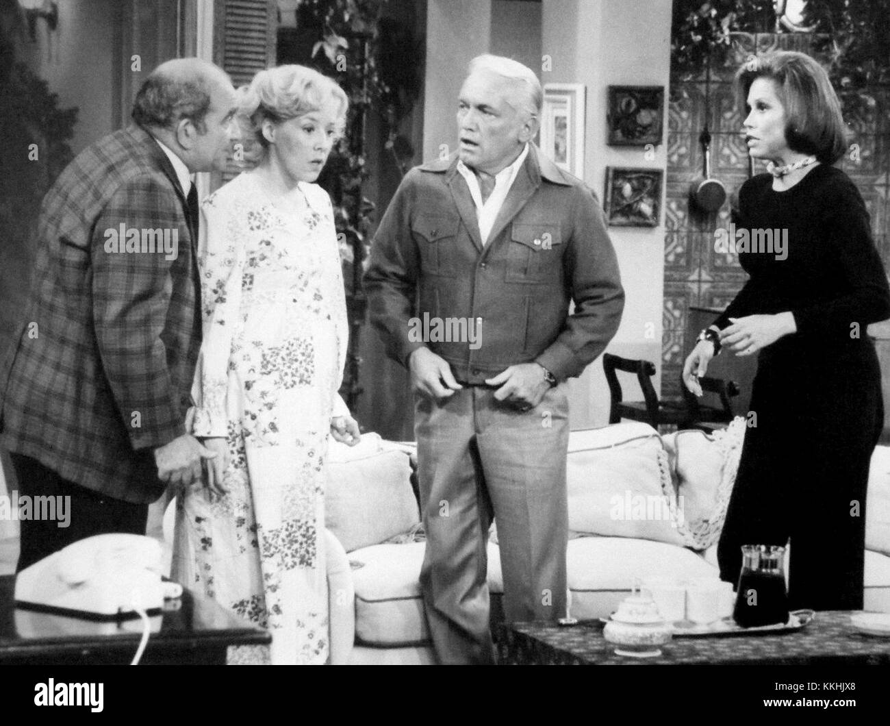 An episode from The Mary Tyler Moore Show (1976) featuring Ted and ...