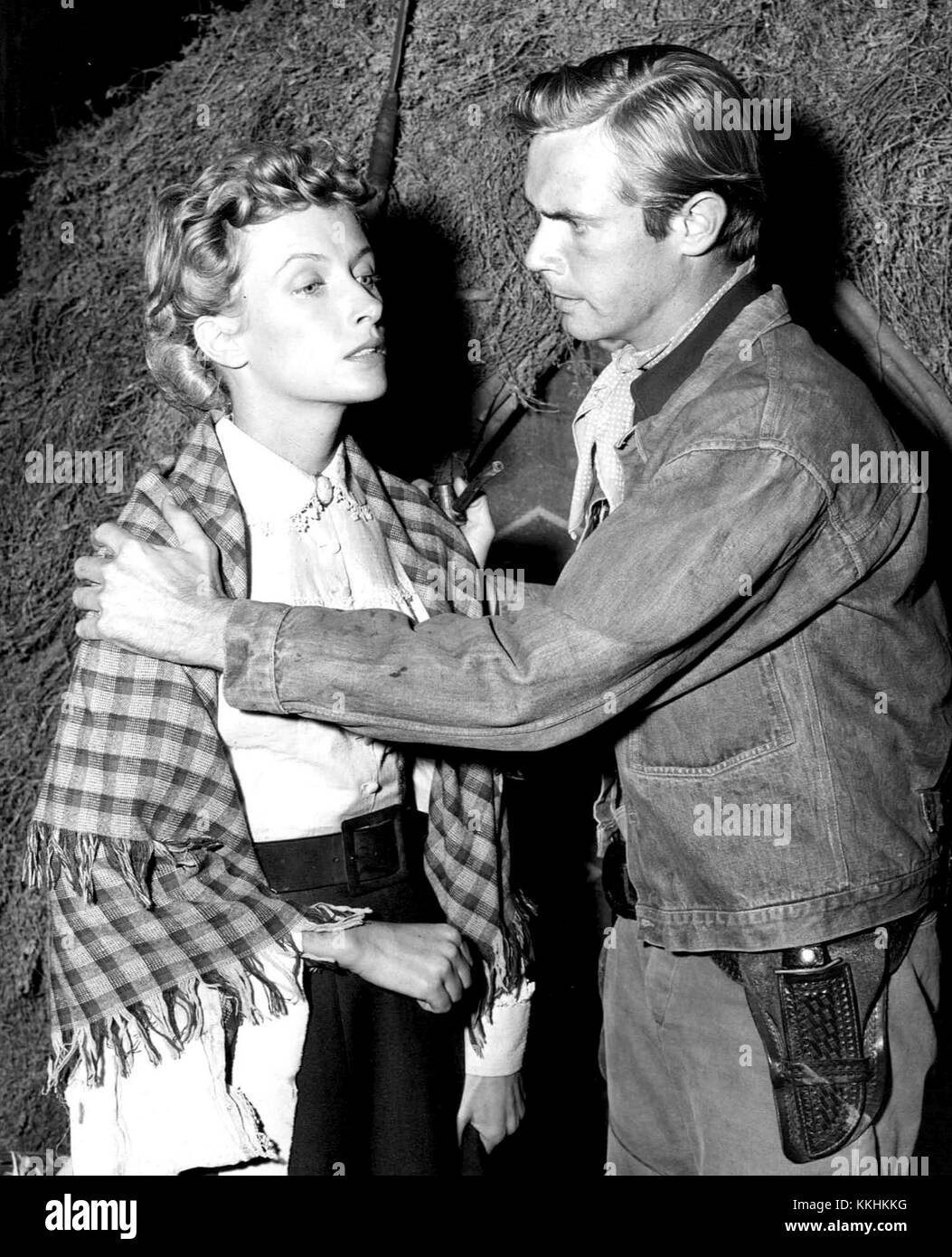 Joan Camden John Lupton Broken Arrow 1957 Stock Photo - Alamy