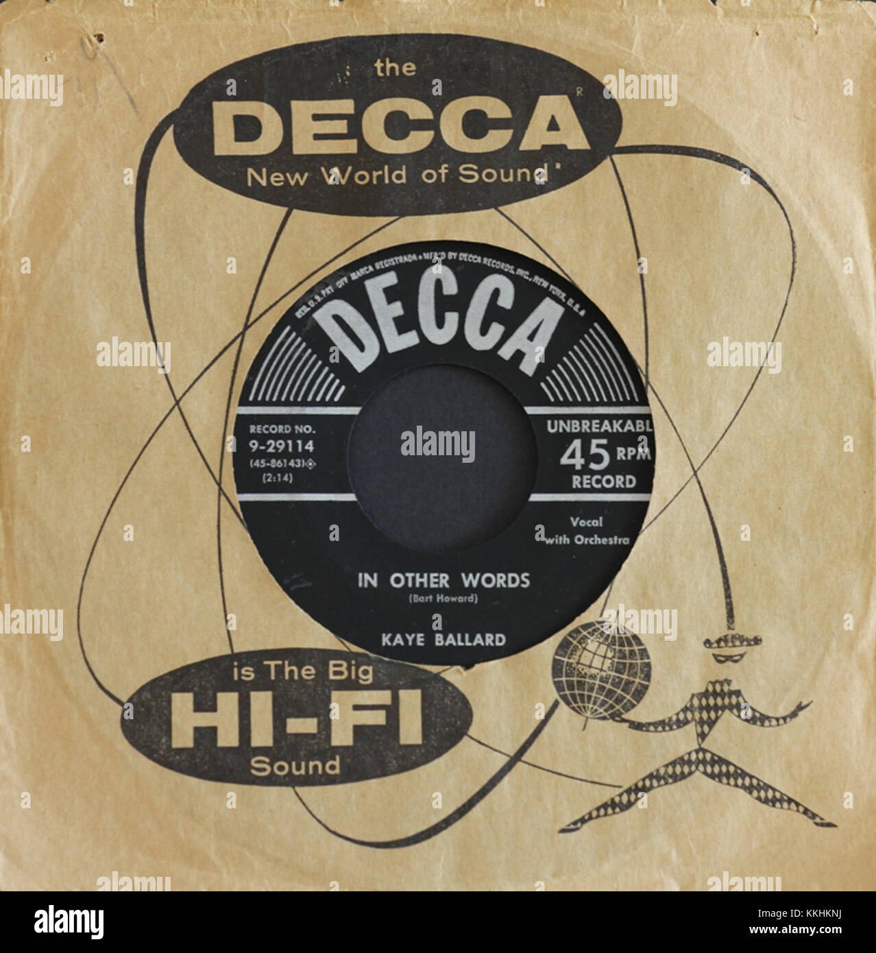 Kaye Ballard, an American singer and actress, is featured in this image ...