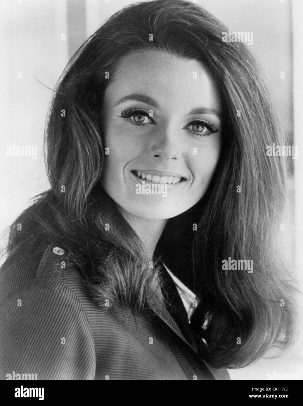 Celeste Yarnall, an American actress, is photographed here in 1967 ...