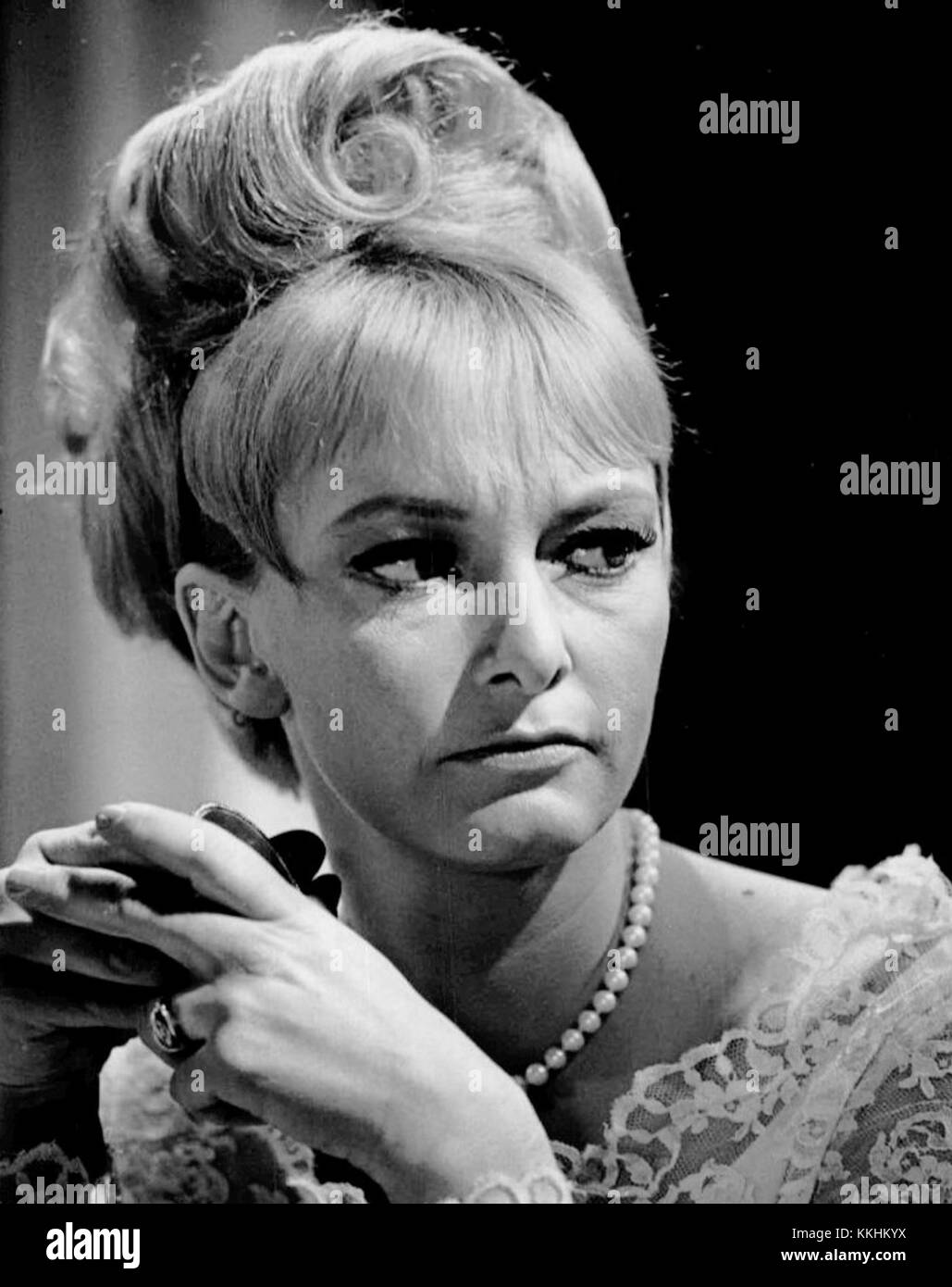 Fay Spain, an American actress and model, became popular in the 1960s ...