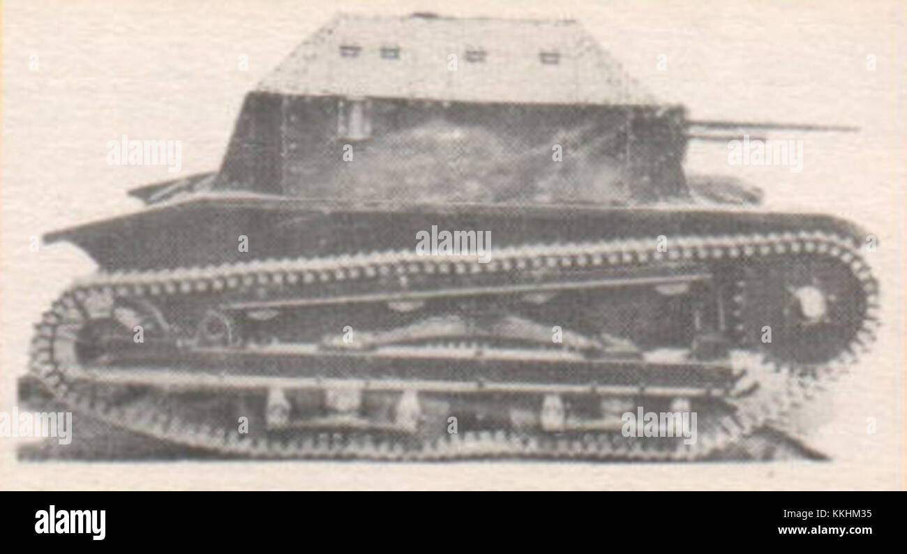 The TK-3 modelowy is a Soviet-designed tank prototype developed in the ...