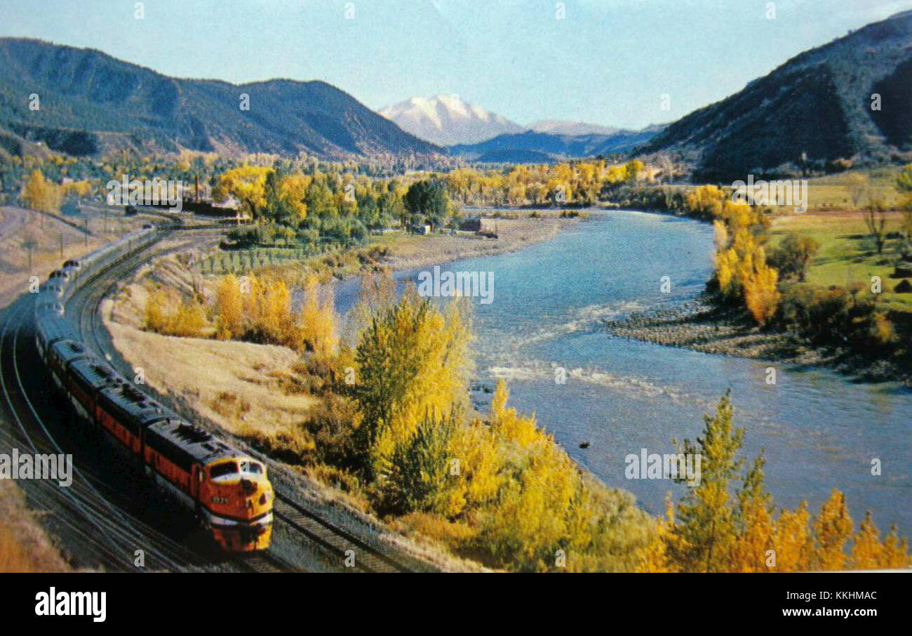 California zephyr colorado hi-res stock photography and images - Alamy