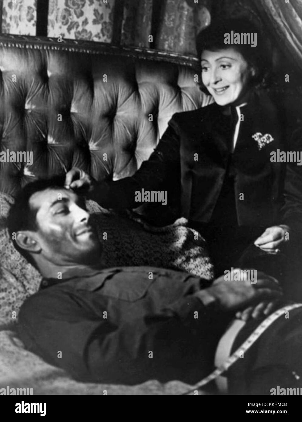 Luise Rainer Rick Jason Combat 1965 Stock Photo - Alamy