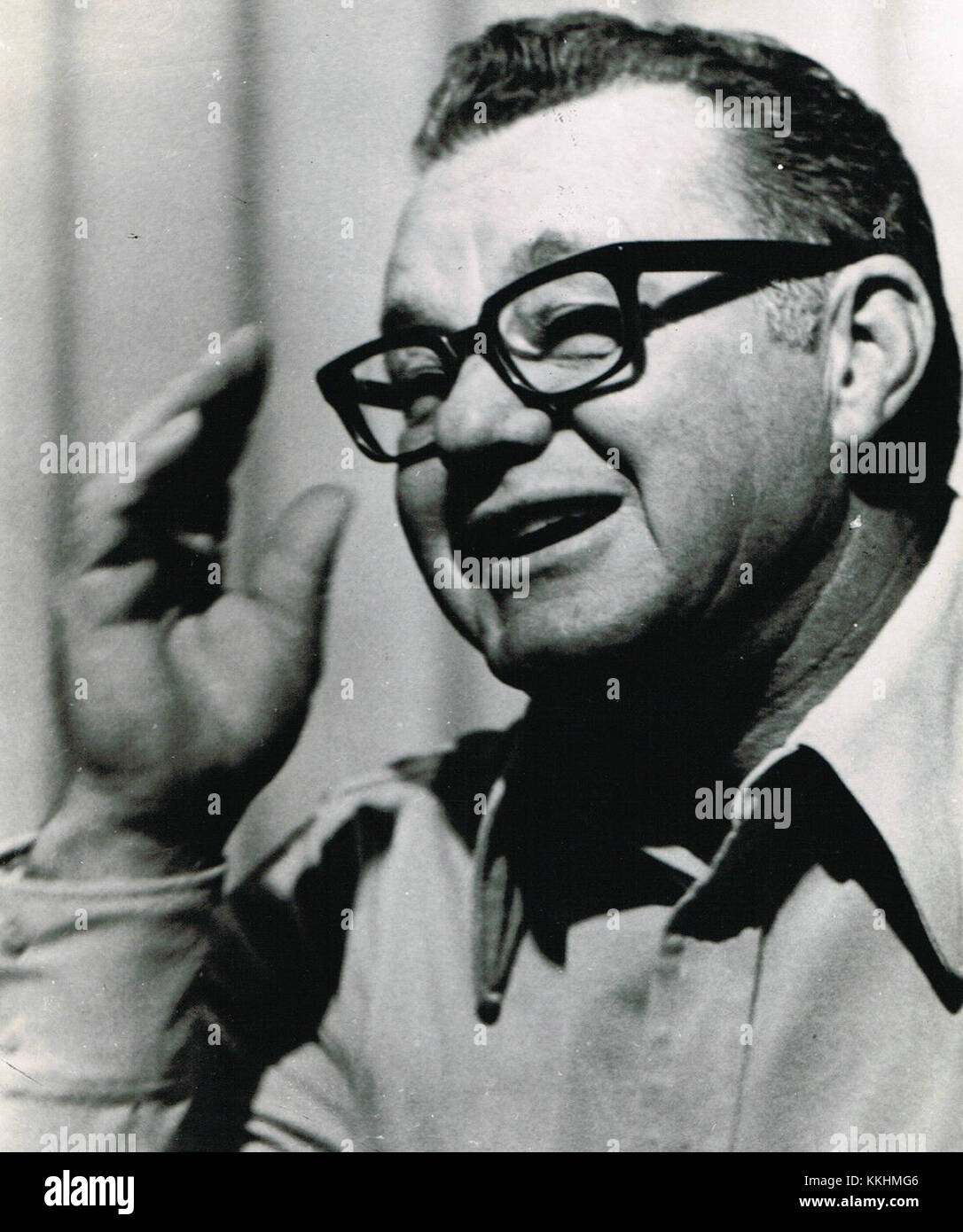 Photograph of Norm Van Brocklin, legendary NFL quarterback, captured ...