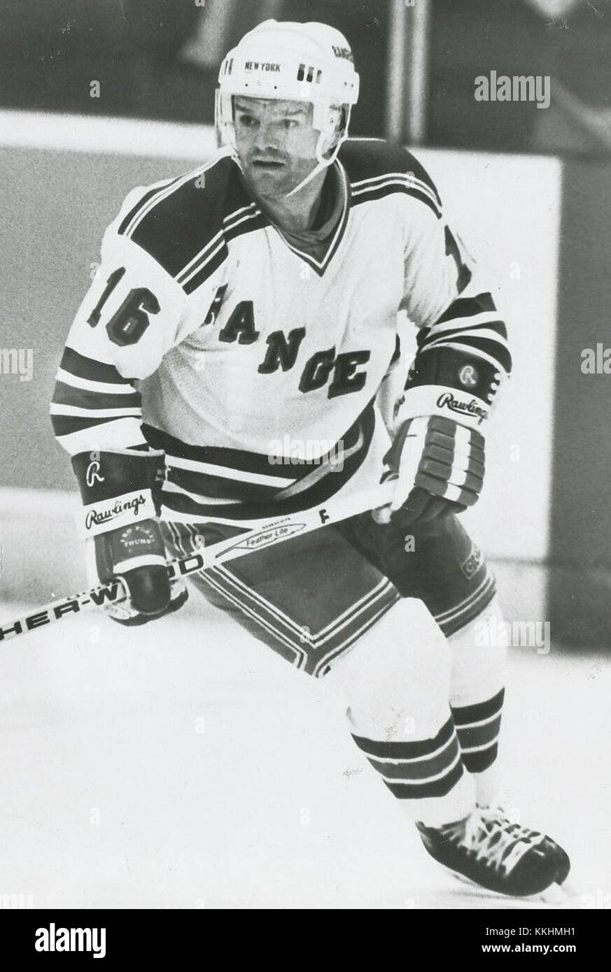 Marcel Dionne, a Canadian professional ice hockey player, is pictured ...