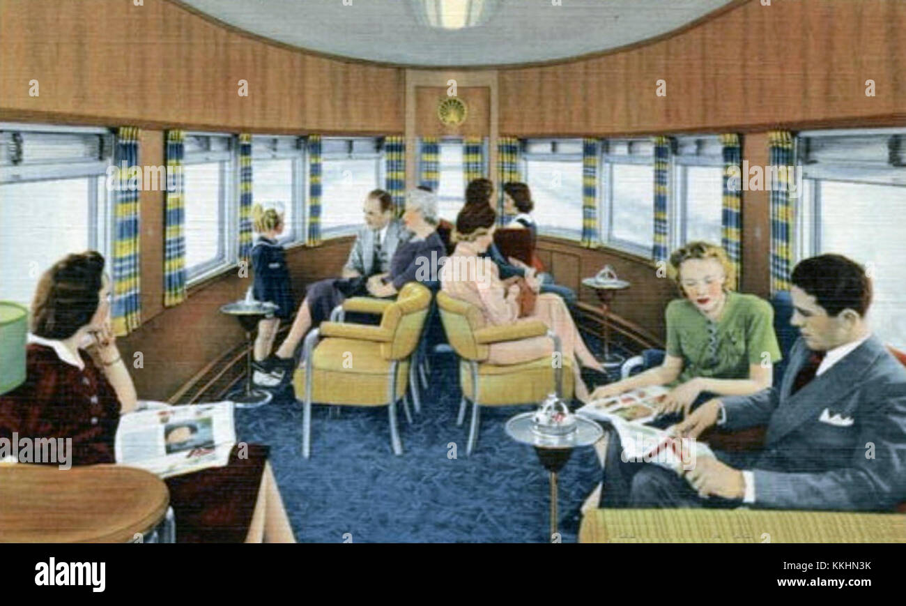 The City of Miami observation coach is a historic passenger car, used ...