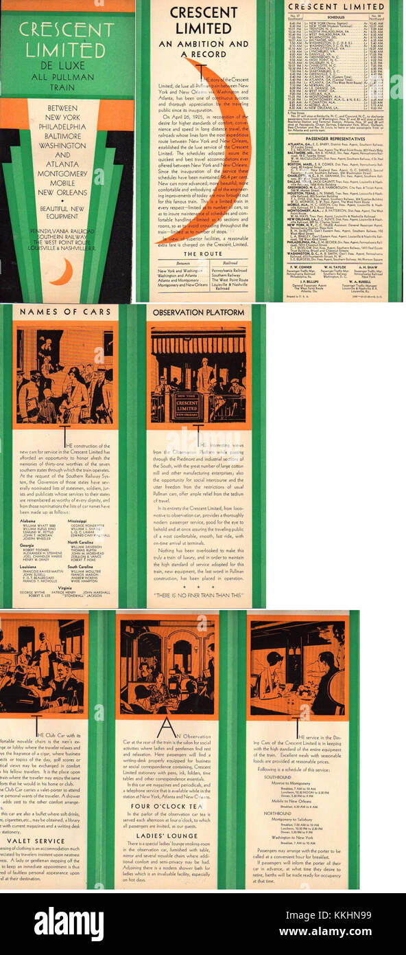 The Crescent Limited was a renowned passenger train service that ...