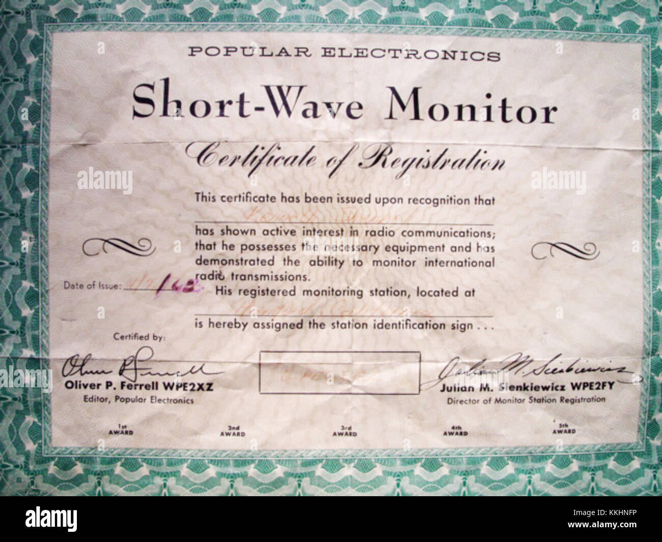 The WPEcertificate is a document issued as part of a certification ...