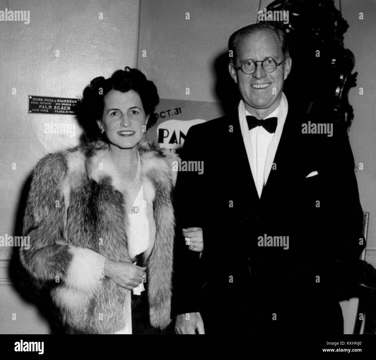 Joseph and Rose Kennedy in 1940, prominent figures in American ...