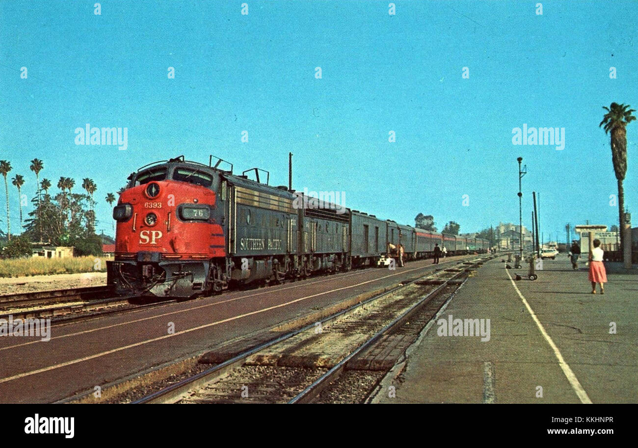 The Southern Pacific 'The Lark' was a luxury passenger train that ...
