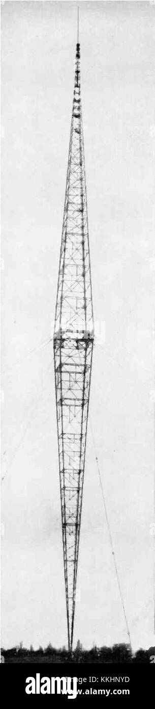 The first 1000-foot radio tower was an engineering milestone in the ...