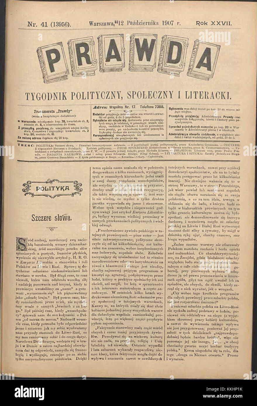 Prawda was a prominent Russian newspaper, known for its role in ...