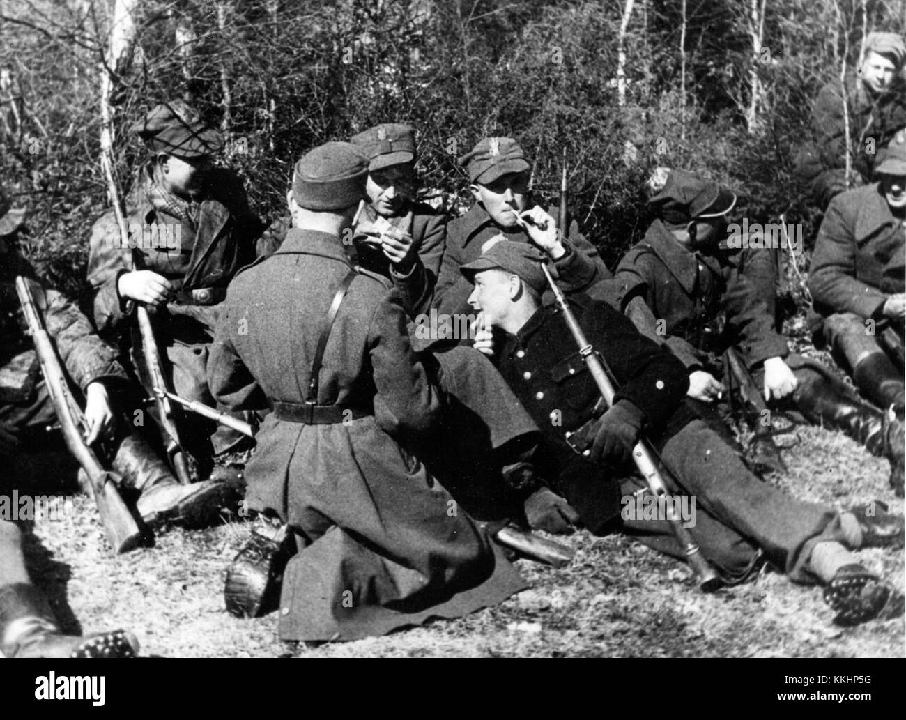 The 27th Division of the United States Army, designated as the AK ...