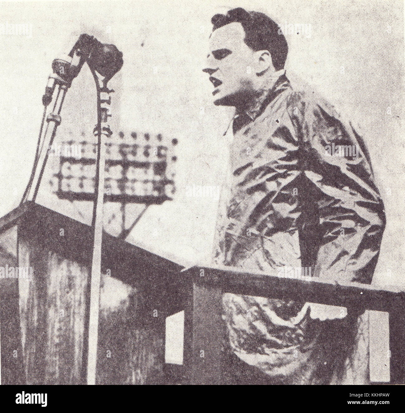 This photograph from 1954 captures B. Graham in London, reflecting the ...