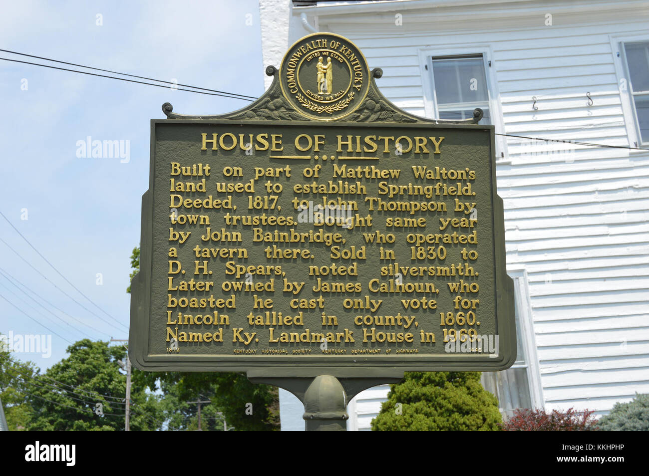 House of history hi-res stock photography and images - Alamy