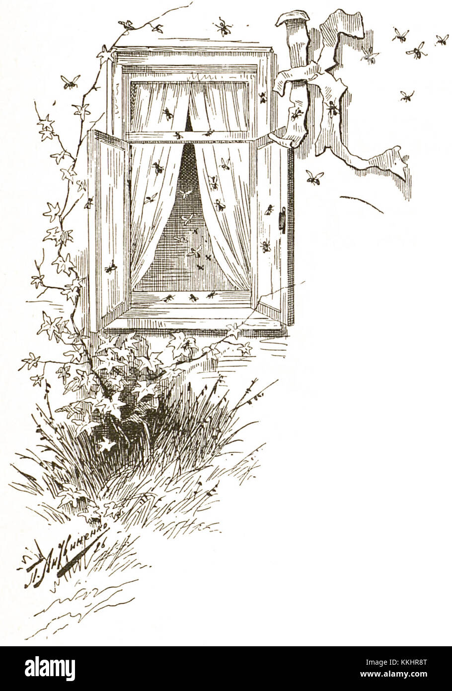 1900 illustration Cut Out Stock Images & Pictures - Alamy