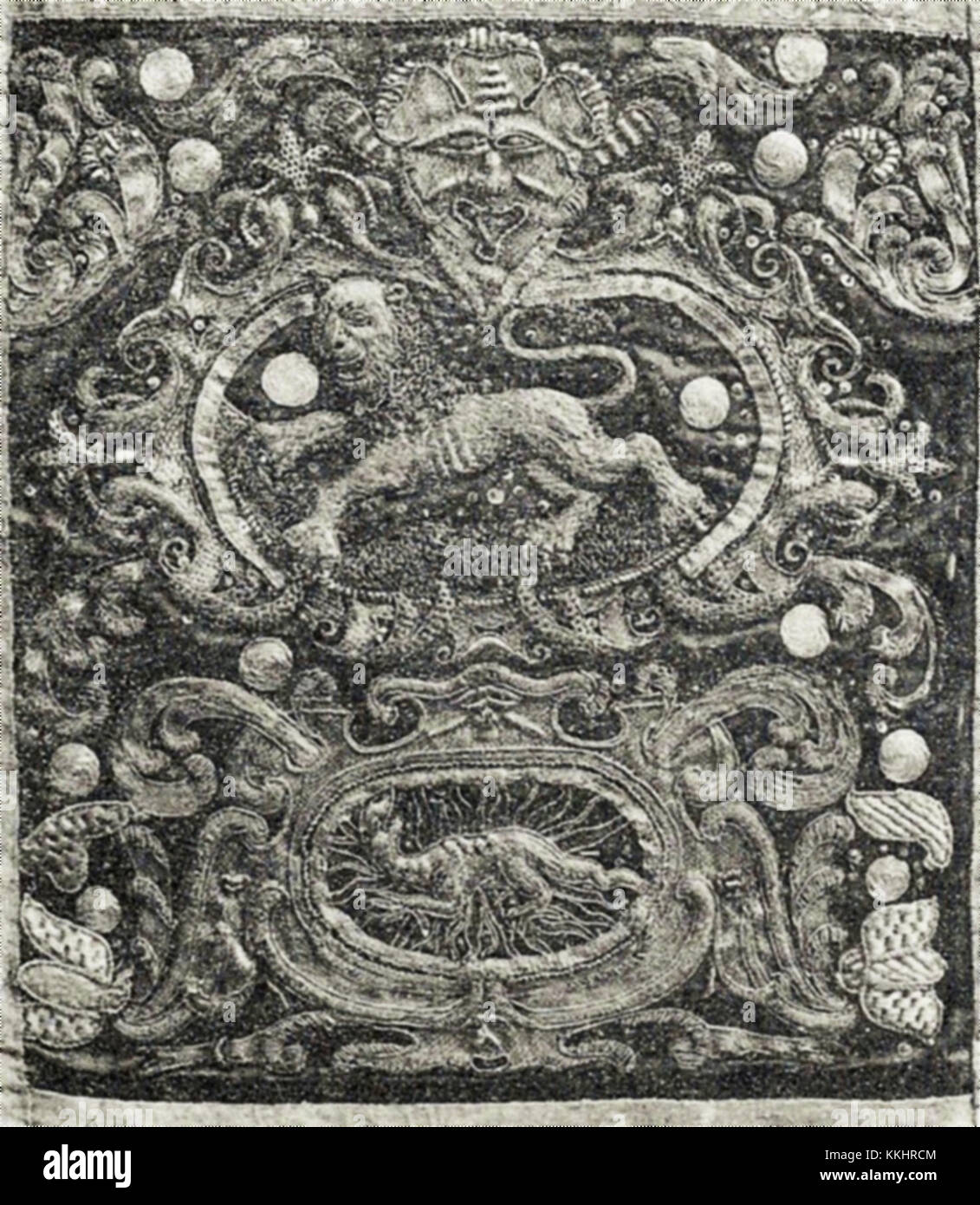 This anonymous dalmatic, part of a royal set, is a significant liturgical garment. Known for its ...