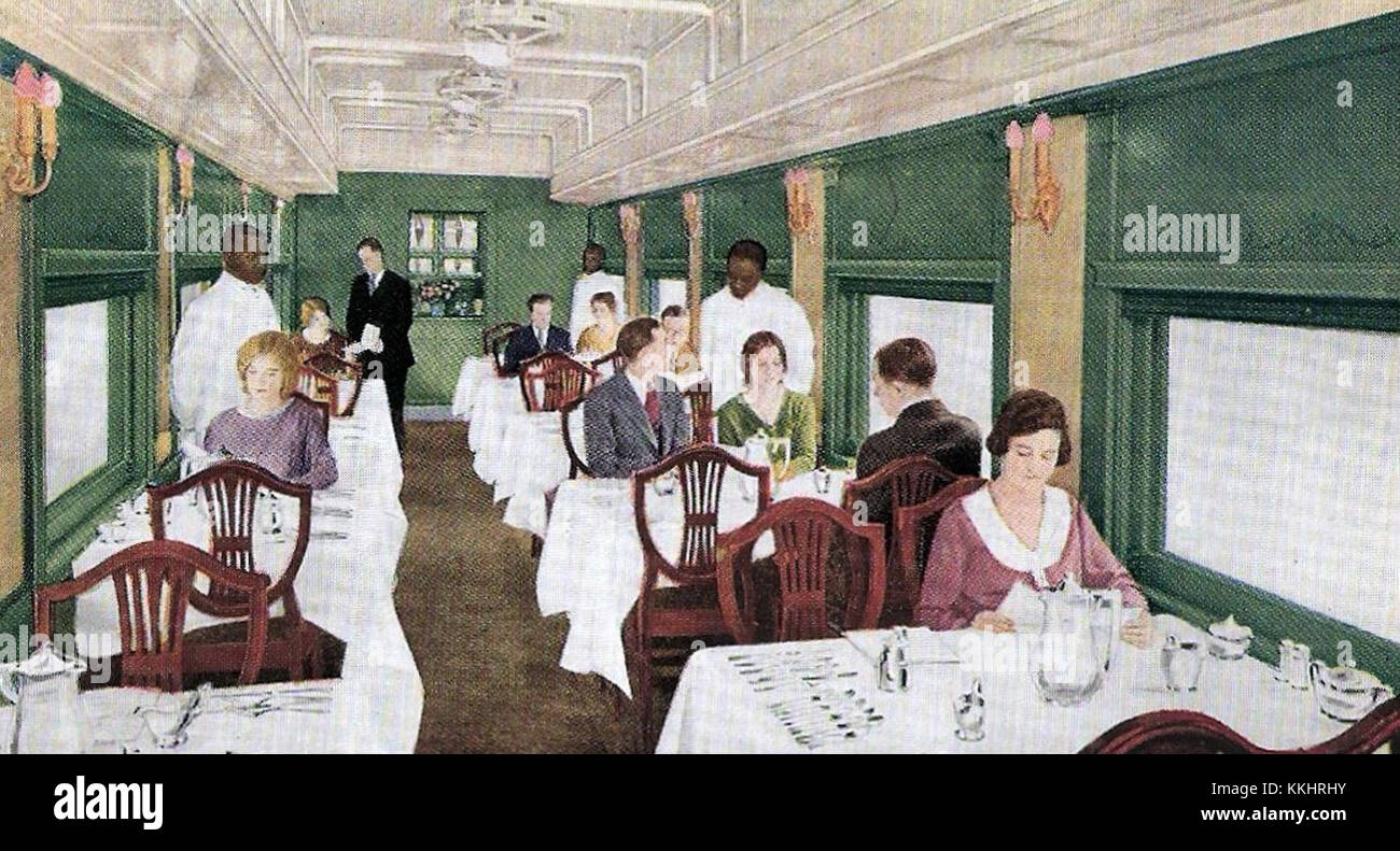 The Pan American Dining Car was a luxurious train car used by the Pan ...
