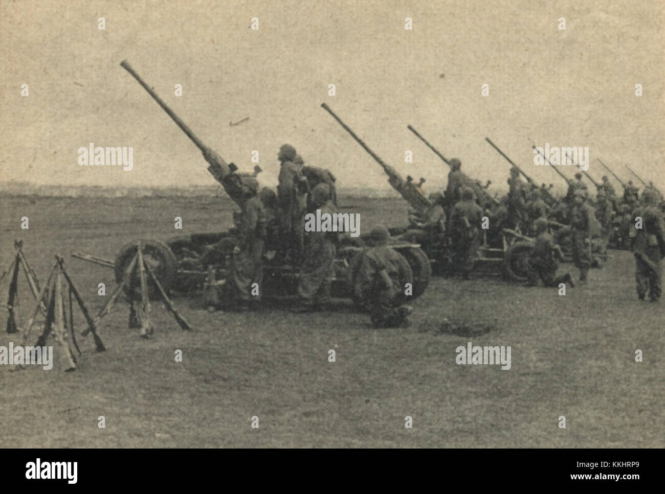 The Bofors wz. 36 anti-aircraft guns were a key part of the Polish Army ...
