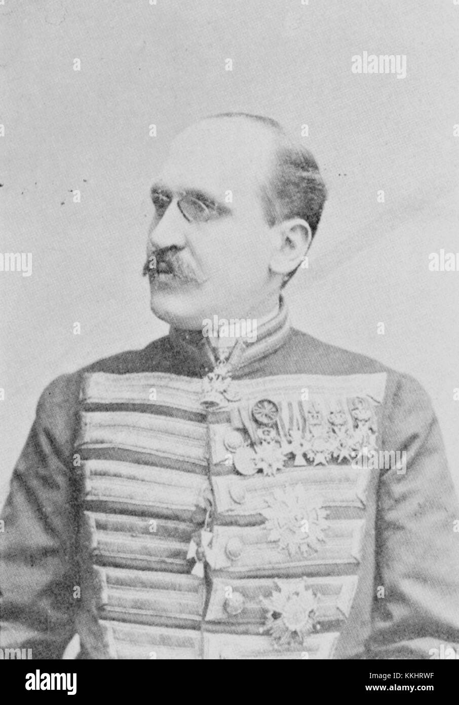 A portrait of Nikolay Nik. Girs, a Russian intellectual and historical ...