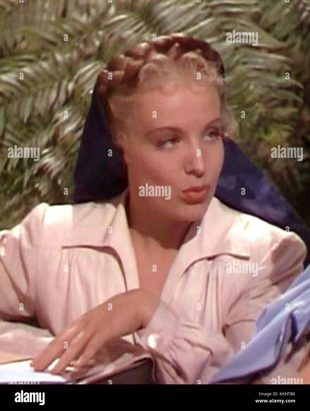 Signe Hasso appears in a trailer for the 1944 film *The Story of Dr ...