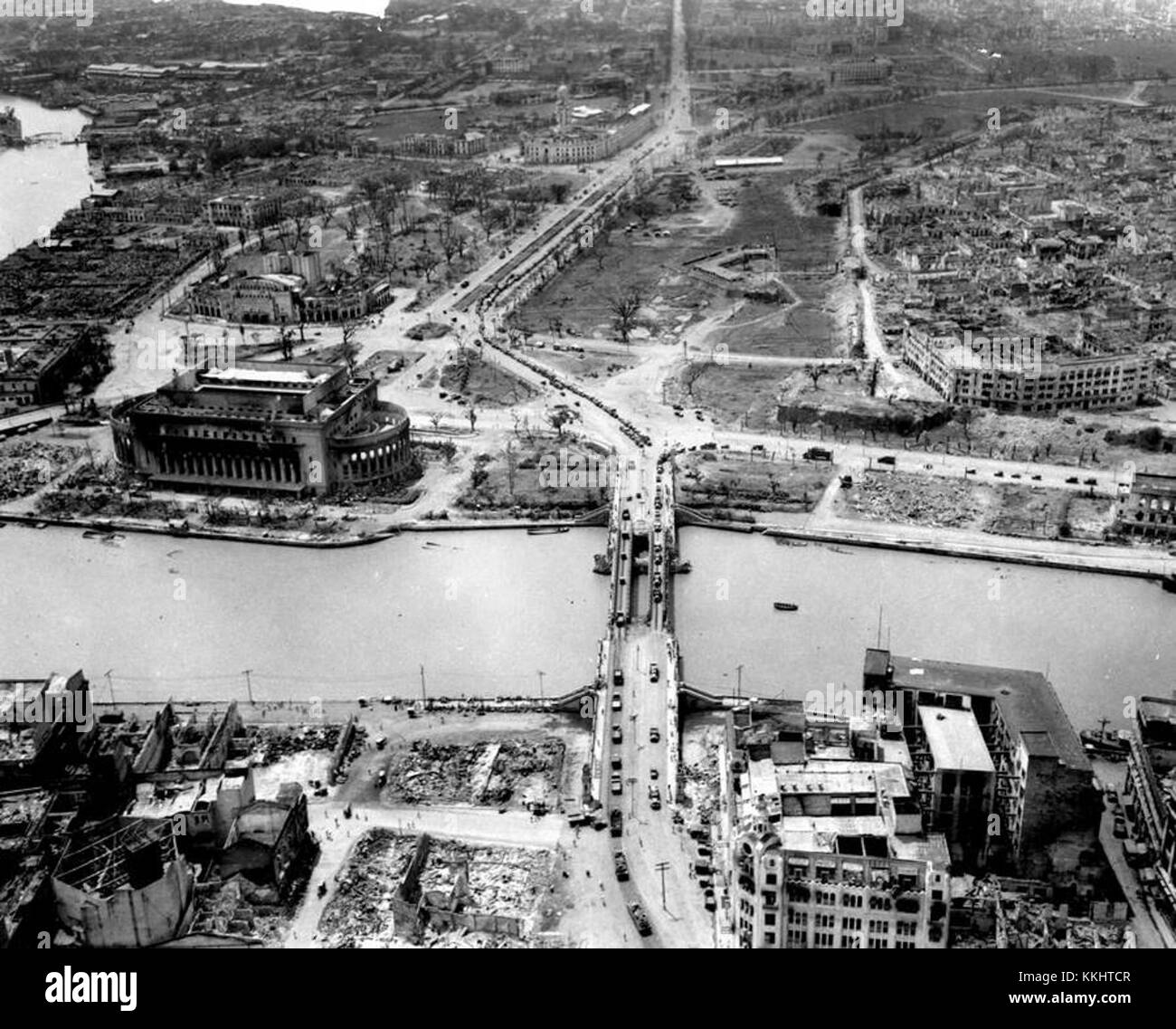 Jones Bridge, located in Manila, Philippines, is an iconic historical ...
