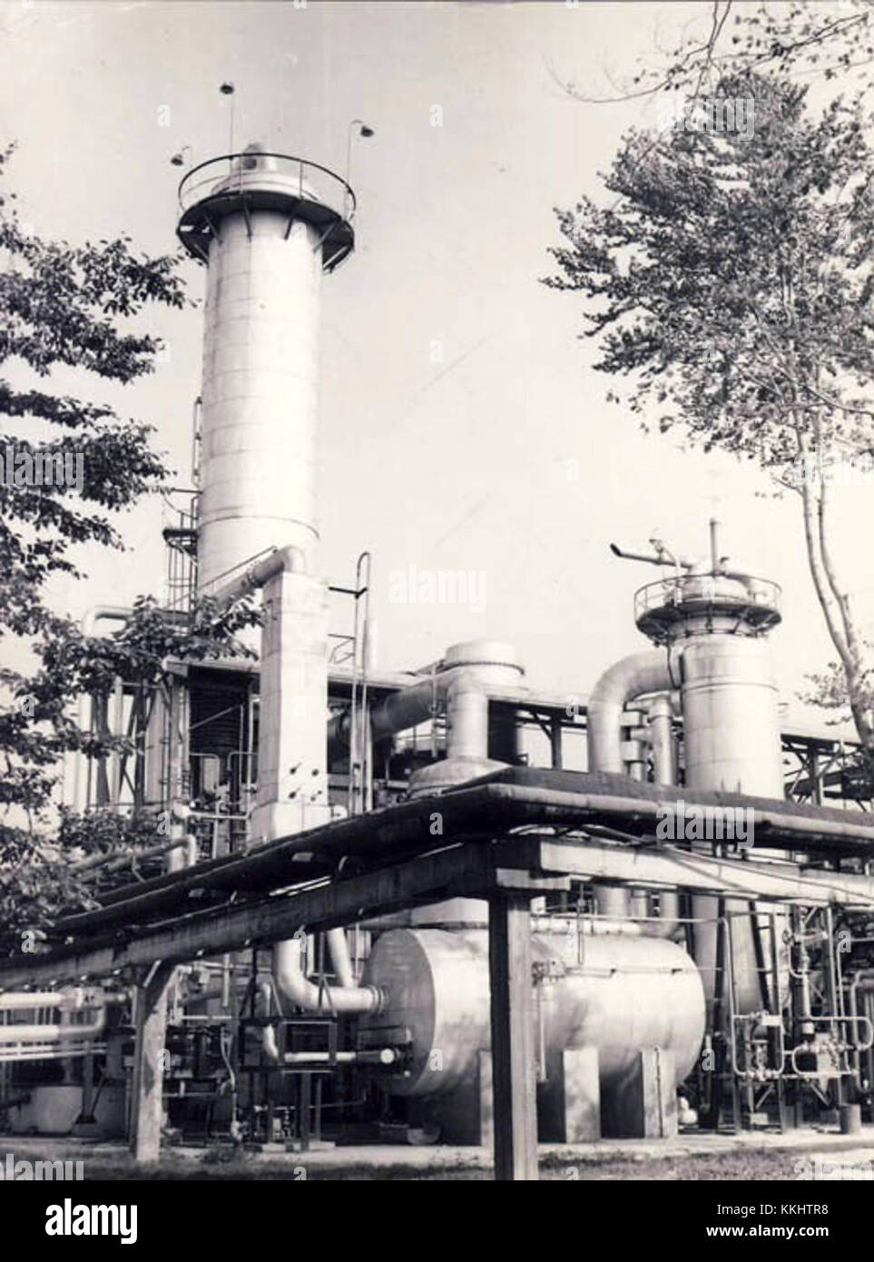 An image of the Combinatul Chimic chemical plant in Victoria, Romania ...