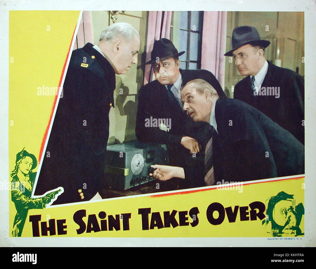 The Saint Takes Over, a 1940 film, stars George Sanders as Simon Templar, based on the character ...