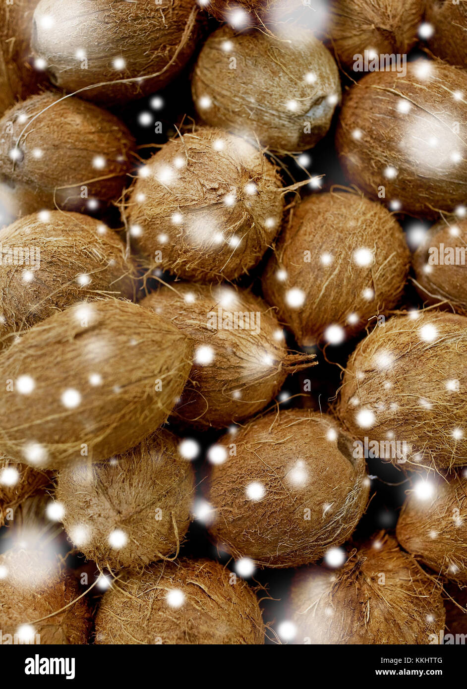 close up of coconuts Stock Photo - Alamy