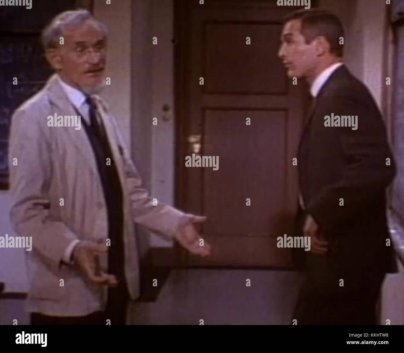 Ludwig Donath and Paul Newman star in the 1966 film *Torn Curtain*, a ...