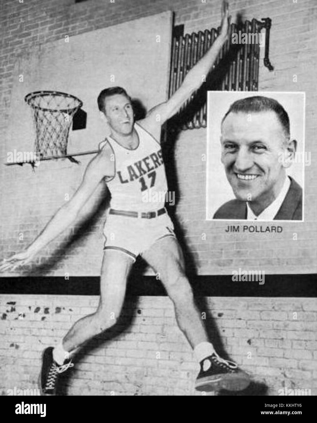 Jim Pollard was an American professional basketball player, known for ...