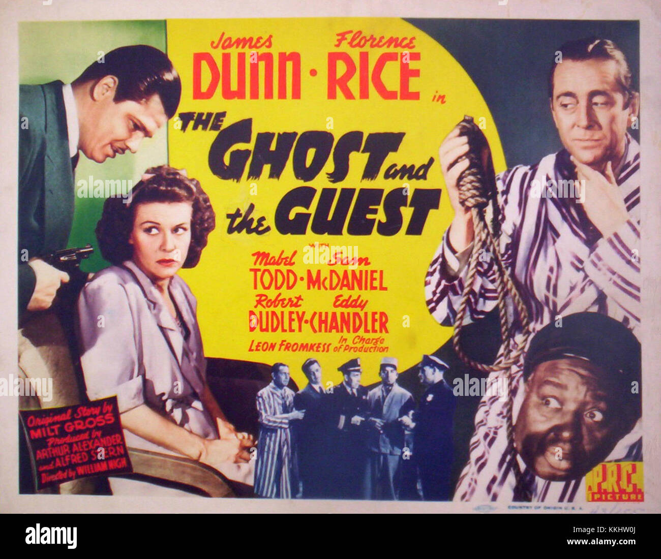 The Ghost and the Guest is a 1943 American mystery film. The lobby card ...