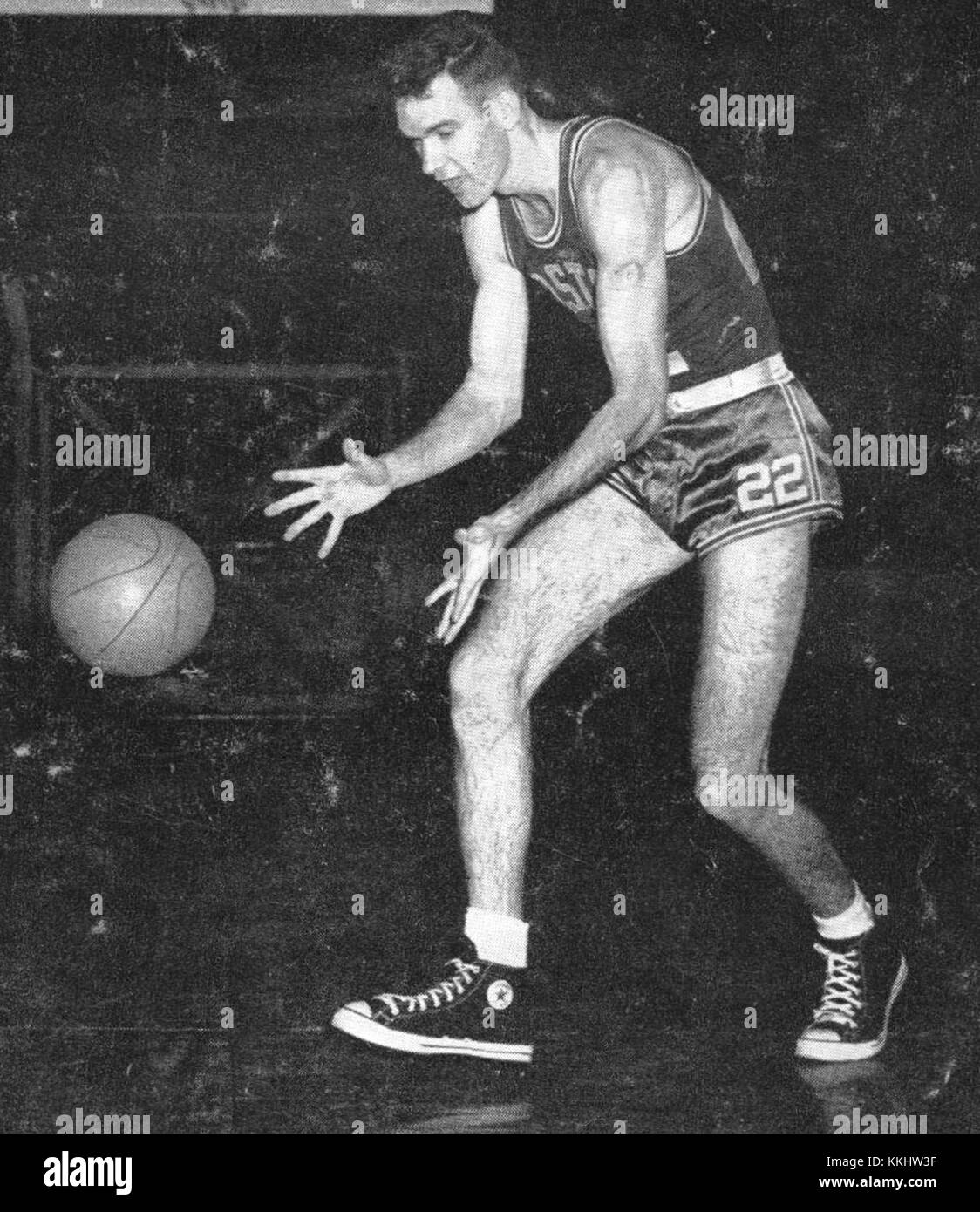 Ed Macauley was a prominent American basketball player, known for his ...