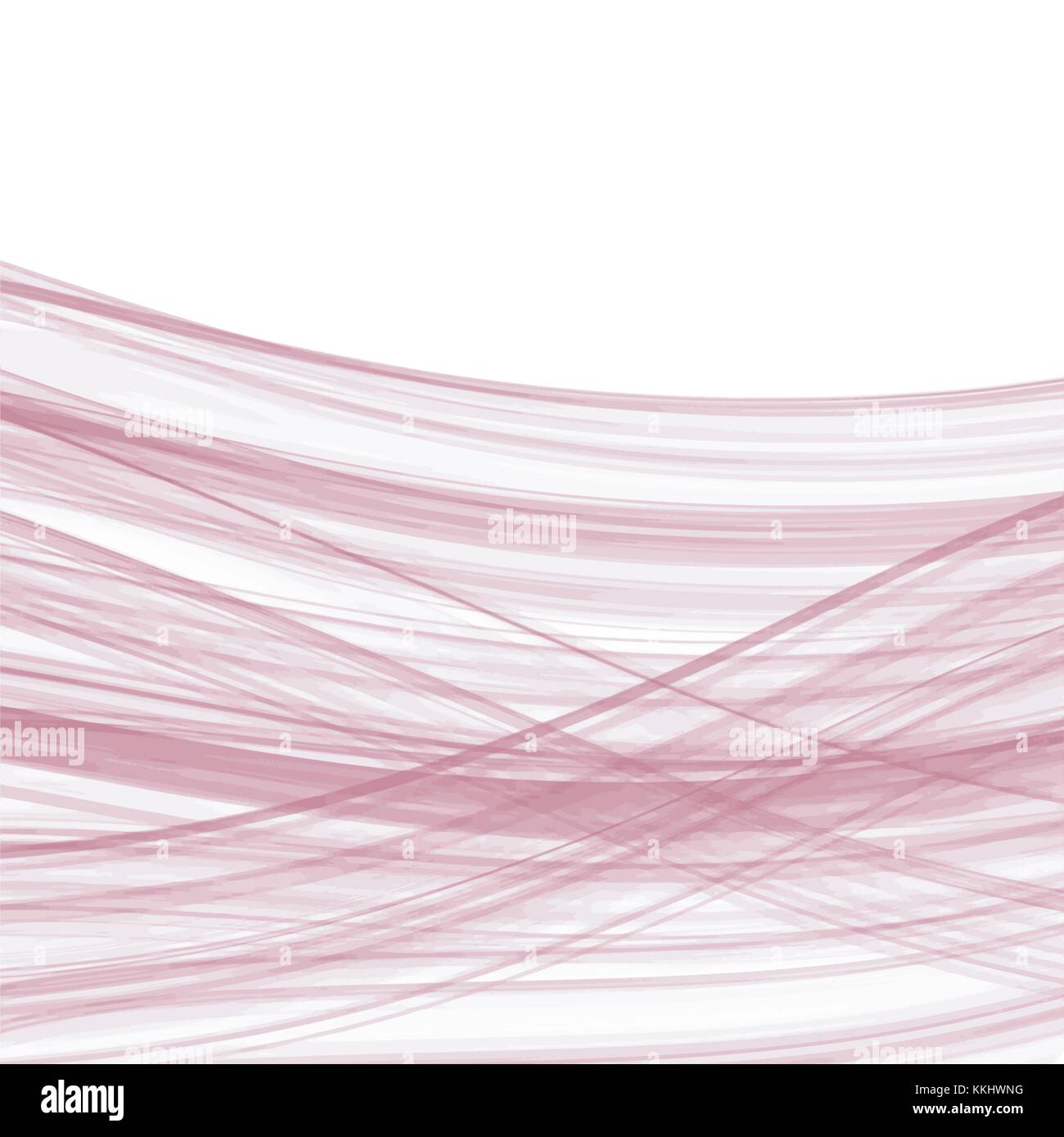 pink watercolor wave line background pattern, Vector Illustration Stock ...