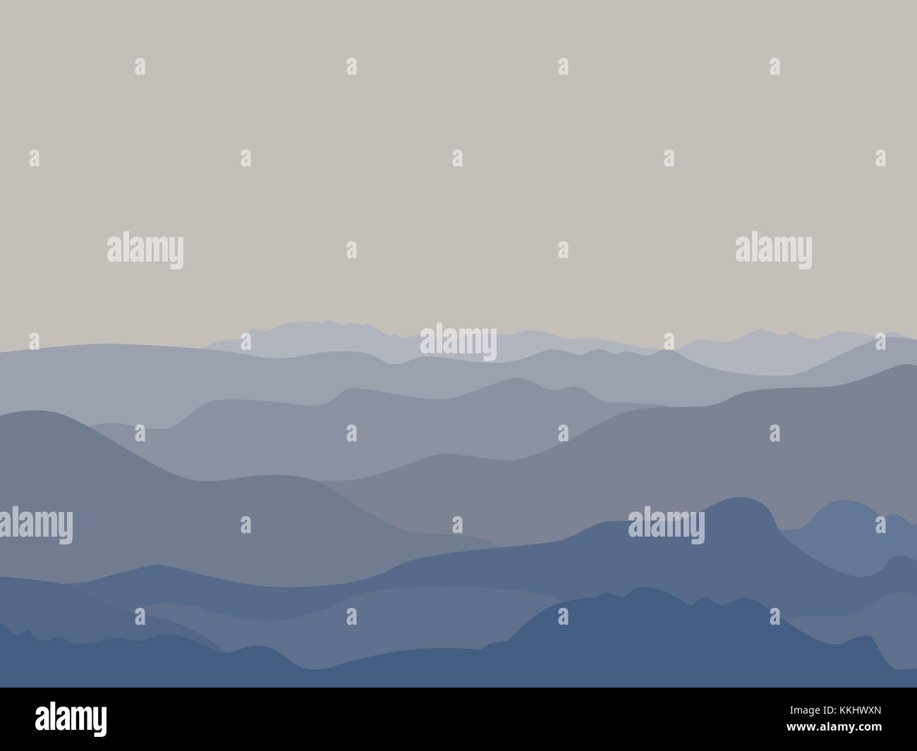 Mountains panorama landscape Stock Vector Image & Art - Alamy