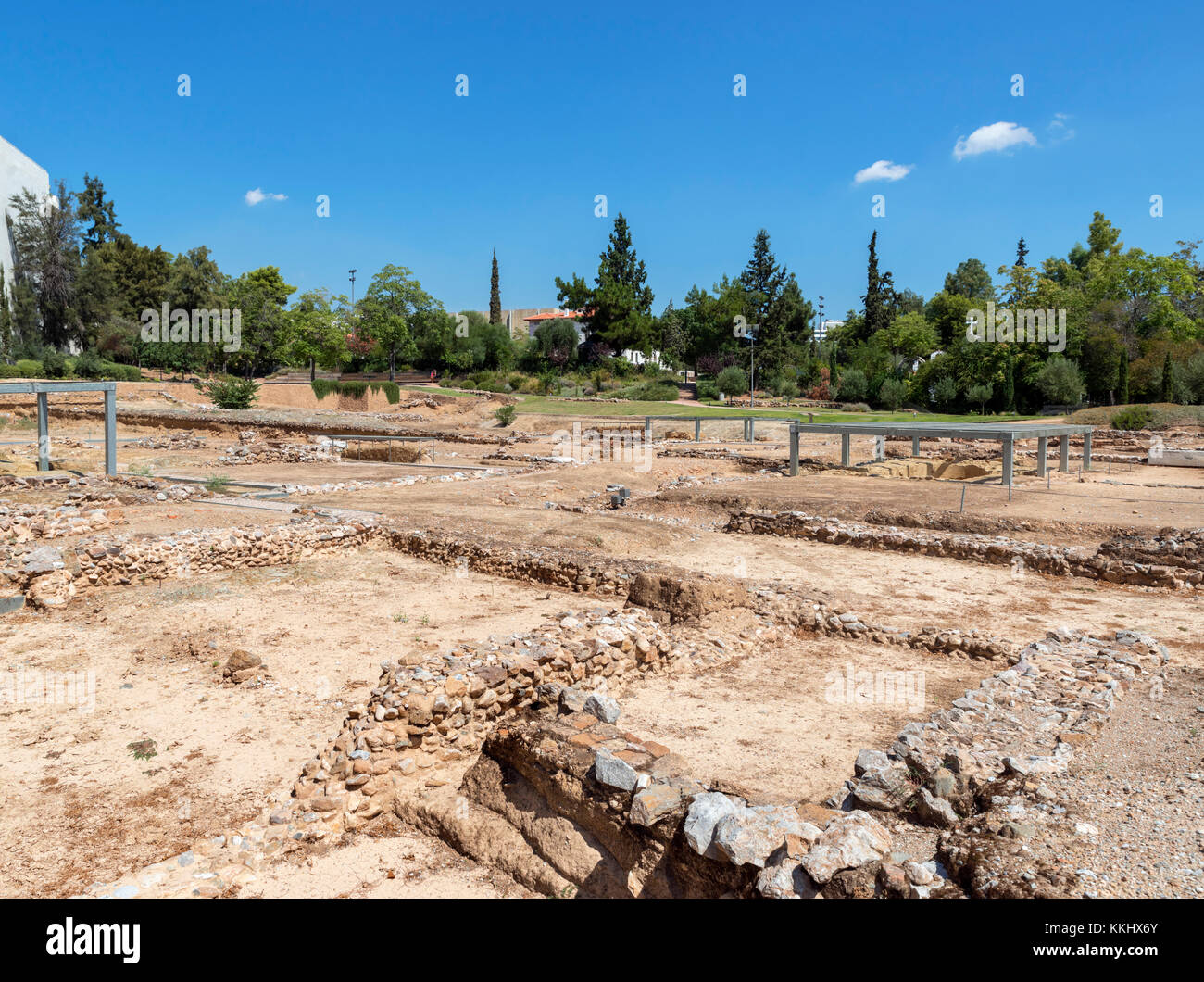 Archaeological site of Lykeion (Aristotle's Lyceum), Athens, Greece ...